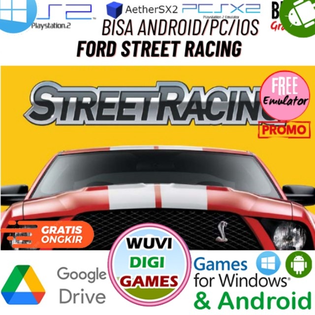 Selling PS 2 Ford Street Racing Games | Can be used on PC / Android ...
