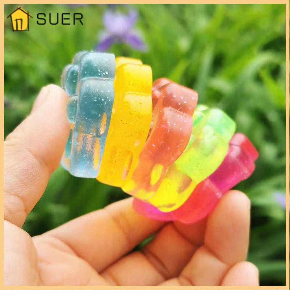 SUER Fidget Toys, Cat Ice Cube Quick Recovery Squeeze Toy, Relieve ...