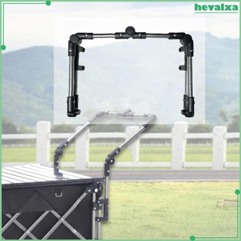 [Hevalxa] Foldable Wagon Push Handle Grocery Trolley Handle Replacement ...
