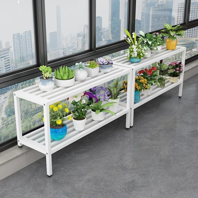[48H Shipping]Pure Iron Flower Stand Window Sill Flower Stand Widened ...