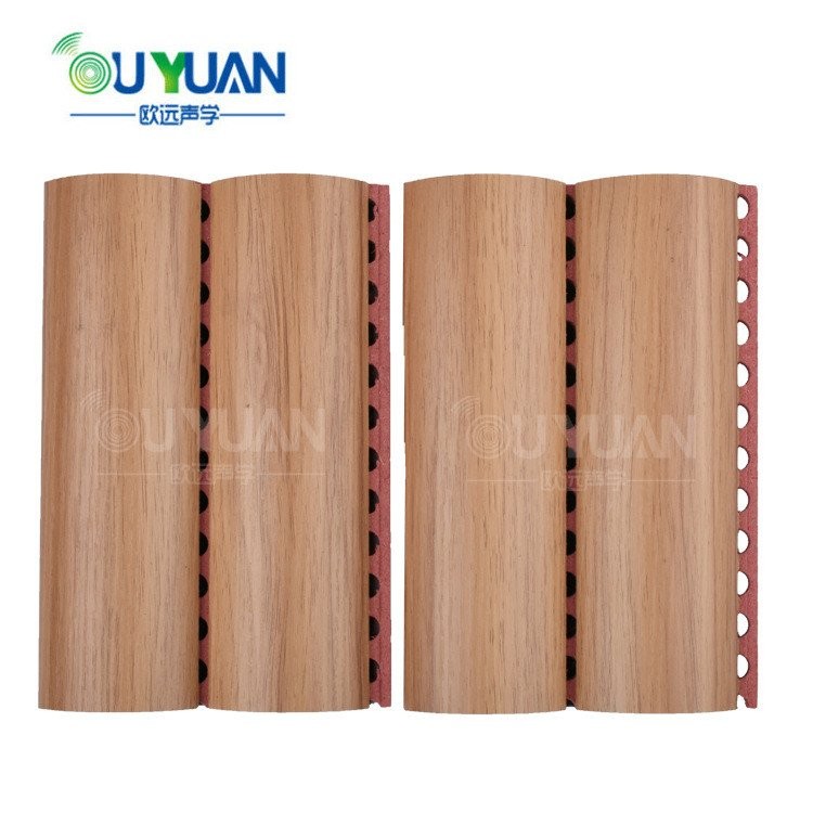 Curved Diffuser Solid Wood Diffuser Wall Curved Acoustic Panel ...