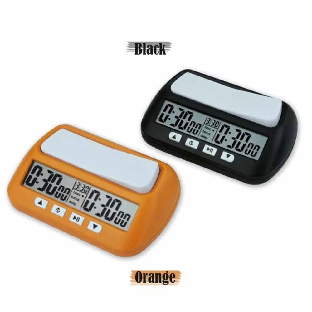 Chess Clock Professional Digital Chess Timer Count Up Down Timer with Clock Board Game | Shopee ...