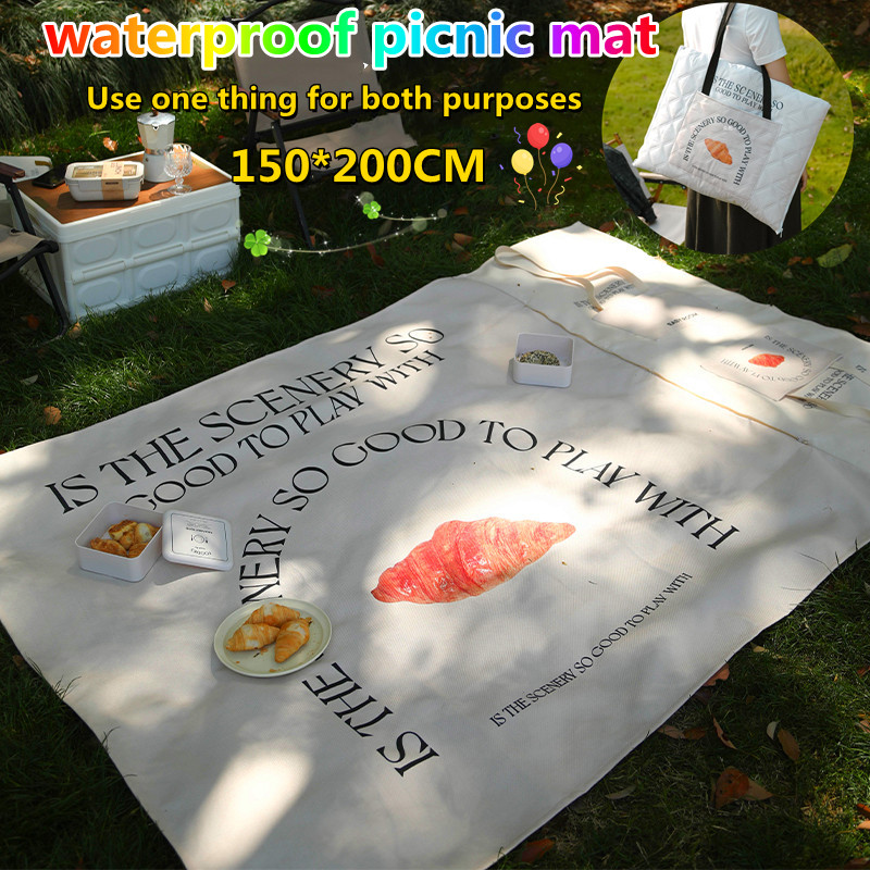 150*200CM Ultrasound Waterproof Picnic Mat / outdoor/ big picnic mat ...