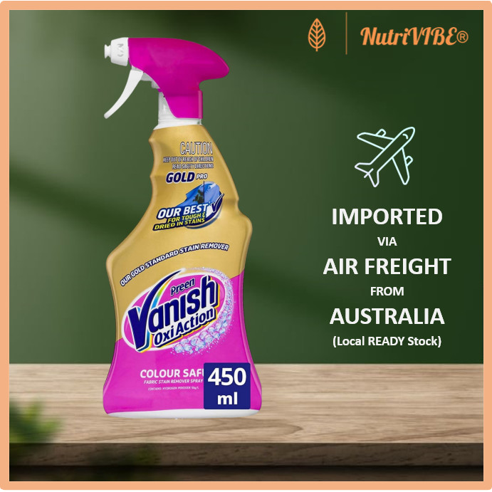 [Ready SG Stock] Vanish Preen Gold Pro Trigger Stain Remover 450mL ...