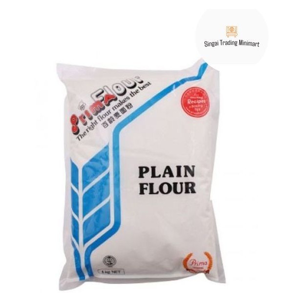 Prima Flour Packet Flour Plain 1kg | Shopee Singapore