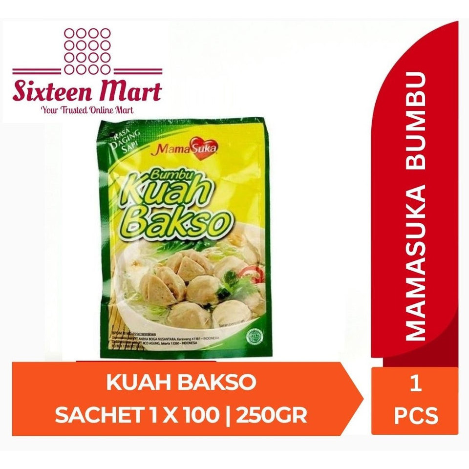 MamaSuka Bumbu Kuah Bakso / MamaSuka Seasoning | Indonesian Seasoning ...