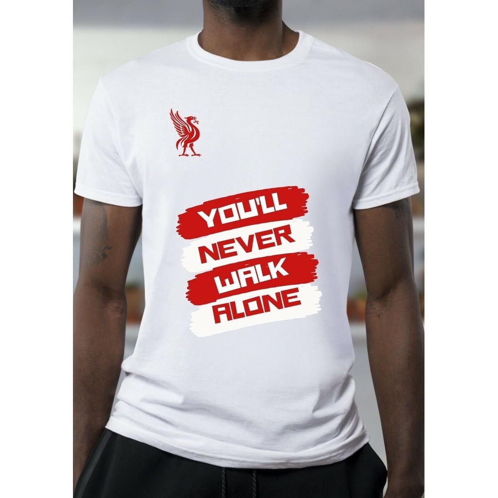 Liverpool Tshirt Ynwa Anthem Youll Never Walk Alone Tee | Shopee Singapore