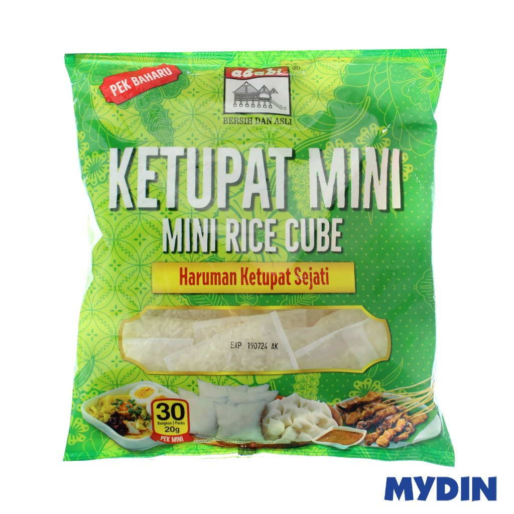 Adabi Mini Rice Cube Ketupat Rice (30's x 20g) | Shopee Singapore
