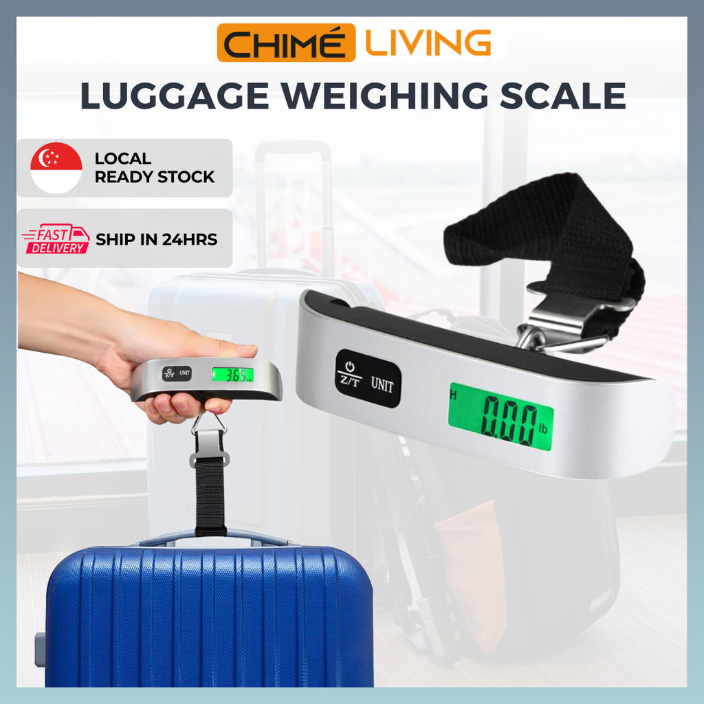 LCD Luggage Scale for Travel | 50kg Weight Digital Mini Weighing Travel ...