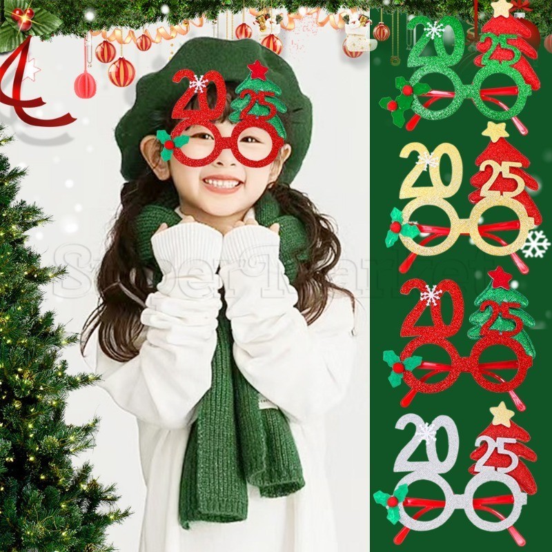 [ Featured ] 2025 Christmas Eyeglass Frame - Festival Party Supplies ...