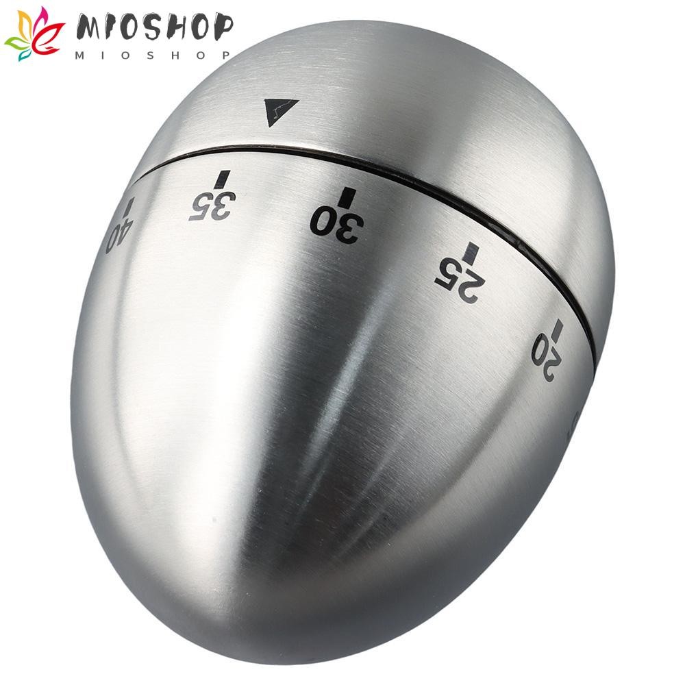 MIOSHOP Kitchen Timer, Small and Compact Egg Shape Cooking Timer ...
