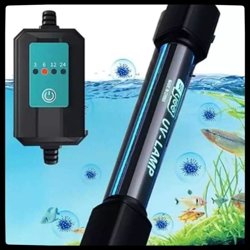 YEE UV Light with Timer Explosion Proof Germicidal Lights Fish Tank ...