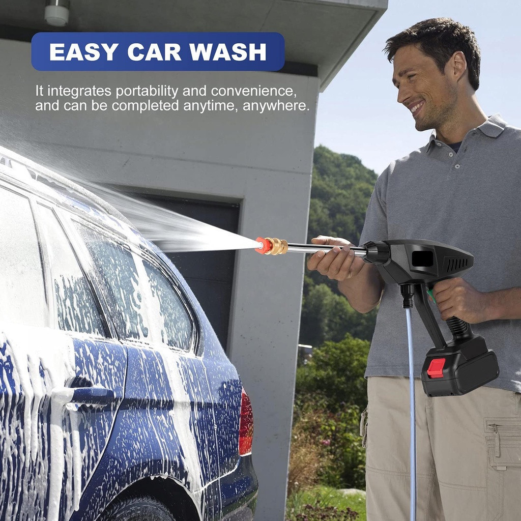 [ 1 year warranty ] 988VF Water Jet High Pressure Car Wash Gun Mesin Cuci Kereta Electric ...