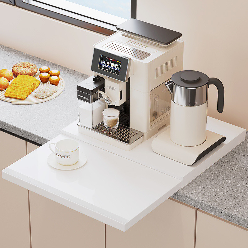 （SG stock）Kitchen Desktop Coffee Machine Storage Rack Cup Water Cup Tea ...