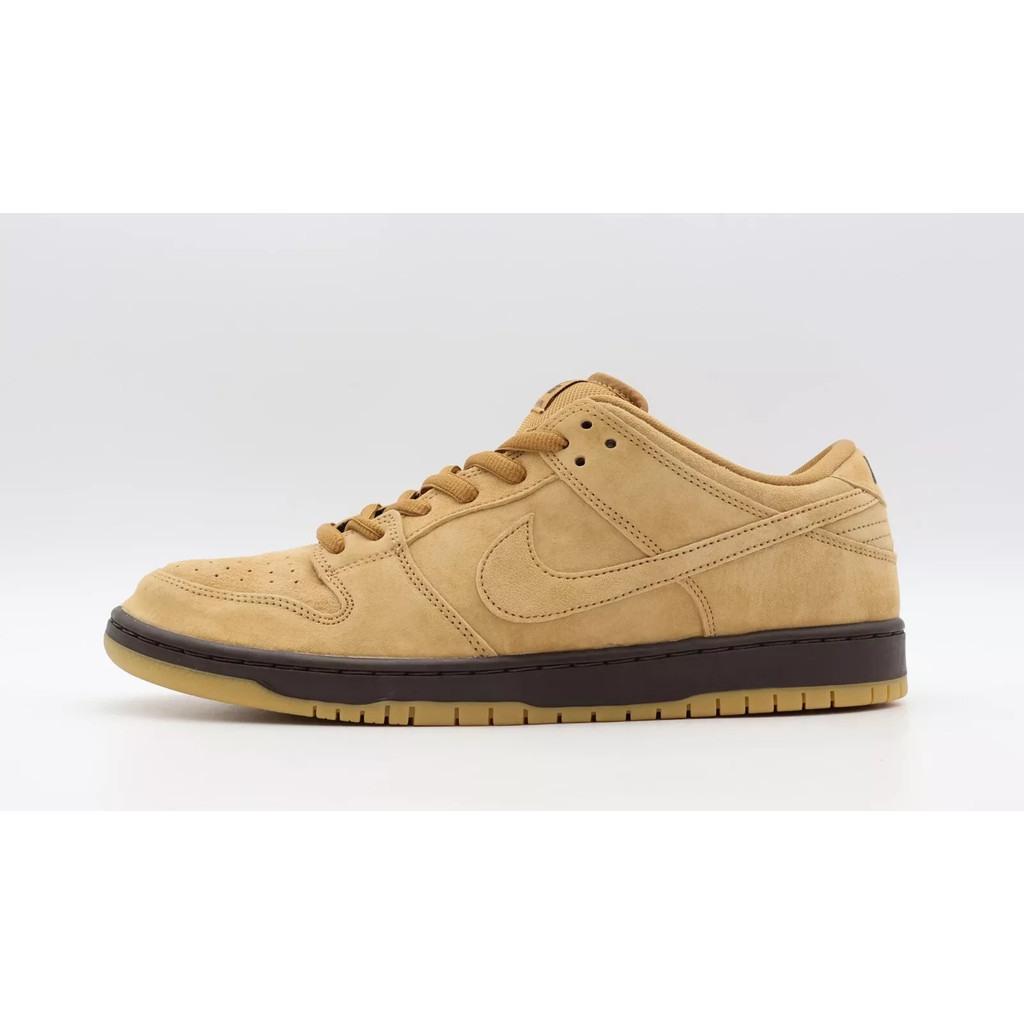 Nike SB Dunk Low Pro Wheat Baroque Brown Gum Mocha (Men's) | Shopee ...