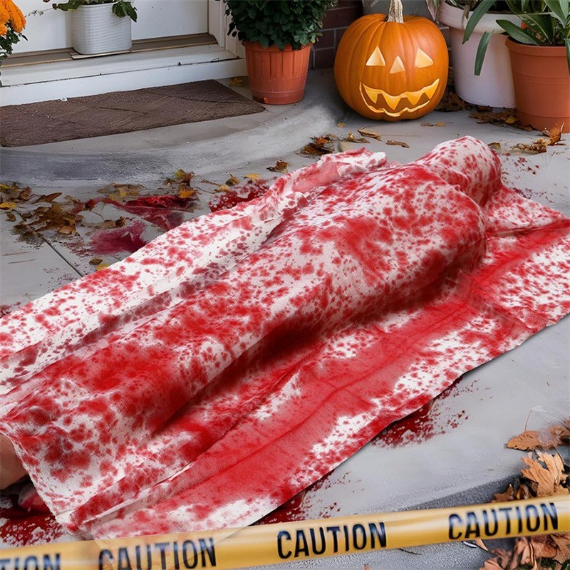 Haunted House Decor Inflatable Fake Corpse For Halloween Scary Party ...