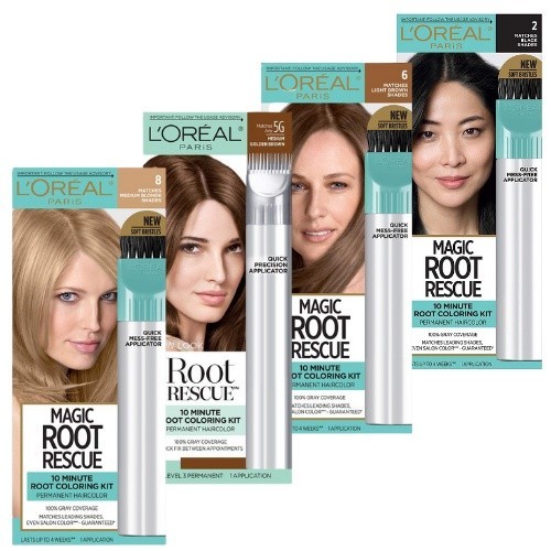 L'Oreal Paris Magic Root Rescue 10 Minute Root Hair Coloring Kit ...