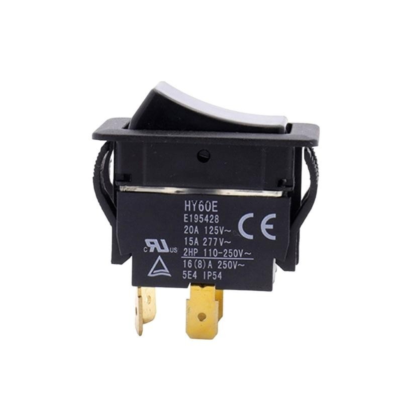 Upgraded HY60E 4 Pin Switches Easy to use Boat Type Switches Electrical ...