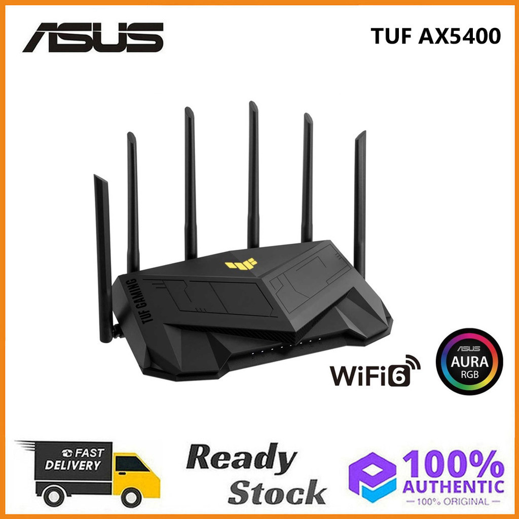Original ASUS TUF-AX5400 TUF Gaming AX5400 Dual Band WiFi 6 Gaming ...
