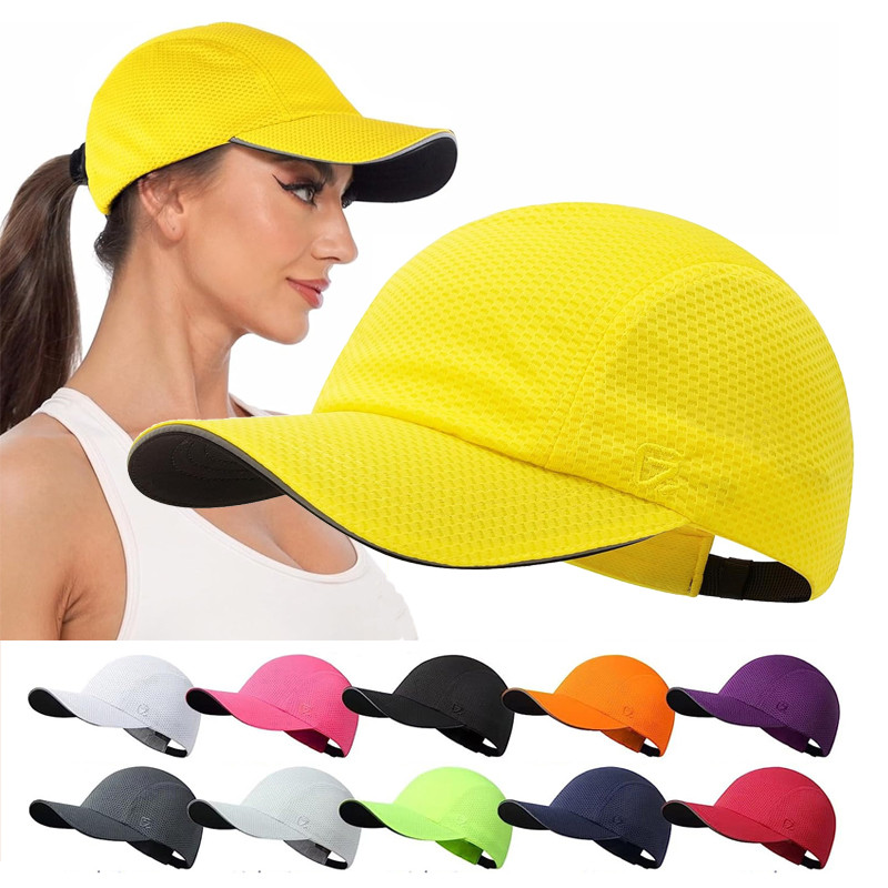 GADIEMKENSD Running Cap Performance Mesh Hat - Excellent Ventilation ...