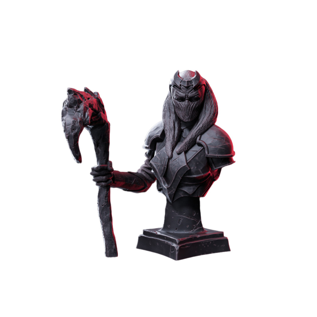 Ancient Priestess Bust God Blood DND Pen Whitening Model 3d Printing ...