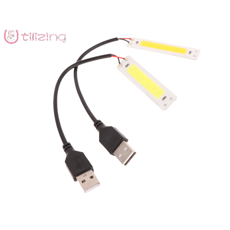 [UtilizingS] DC 5V USB LED Light Source 2W COB Strip Bar Bulb 60x15mm ...