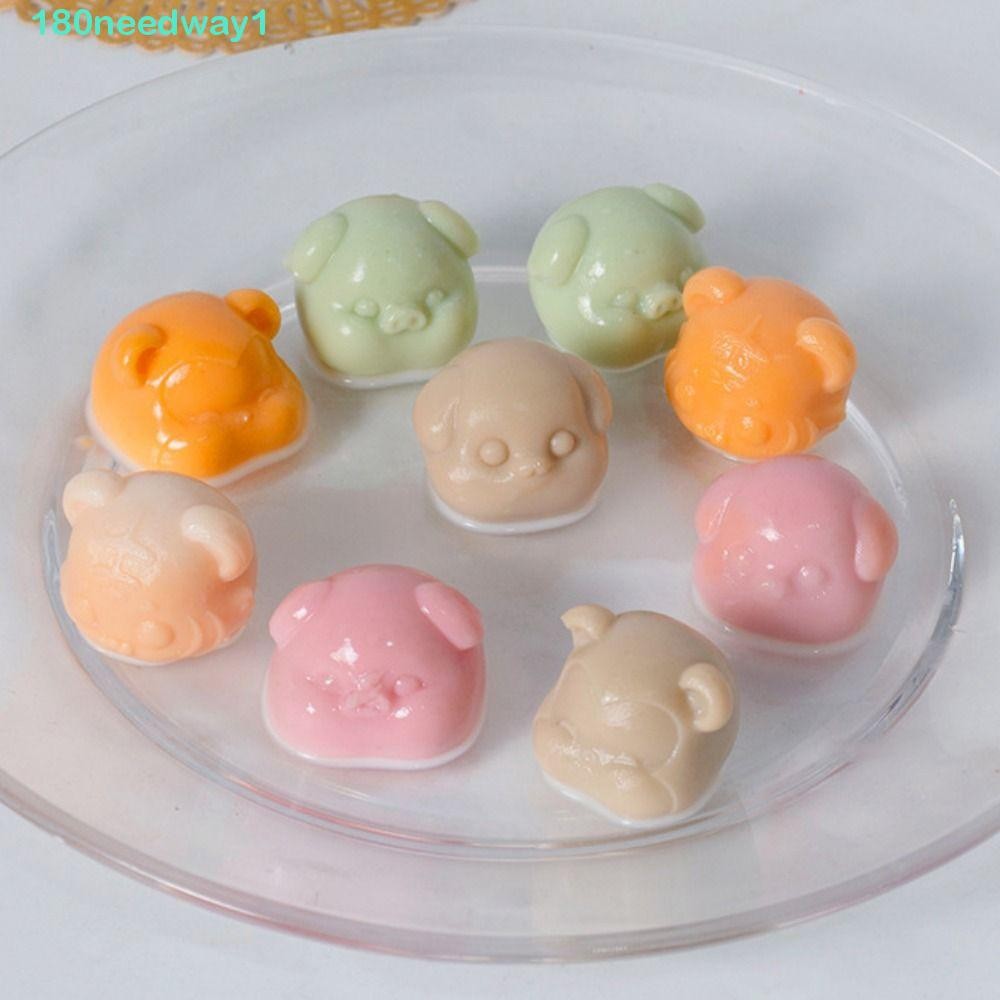 NEEDWAYJ Silicone Pudding Molds, Soft Animal Shape Milk Pudding Mold ...