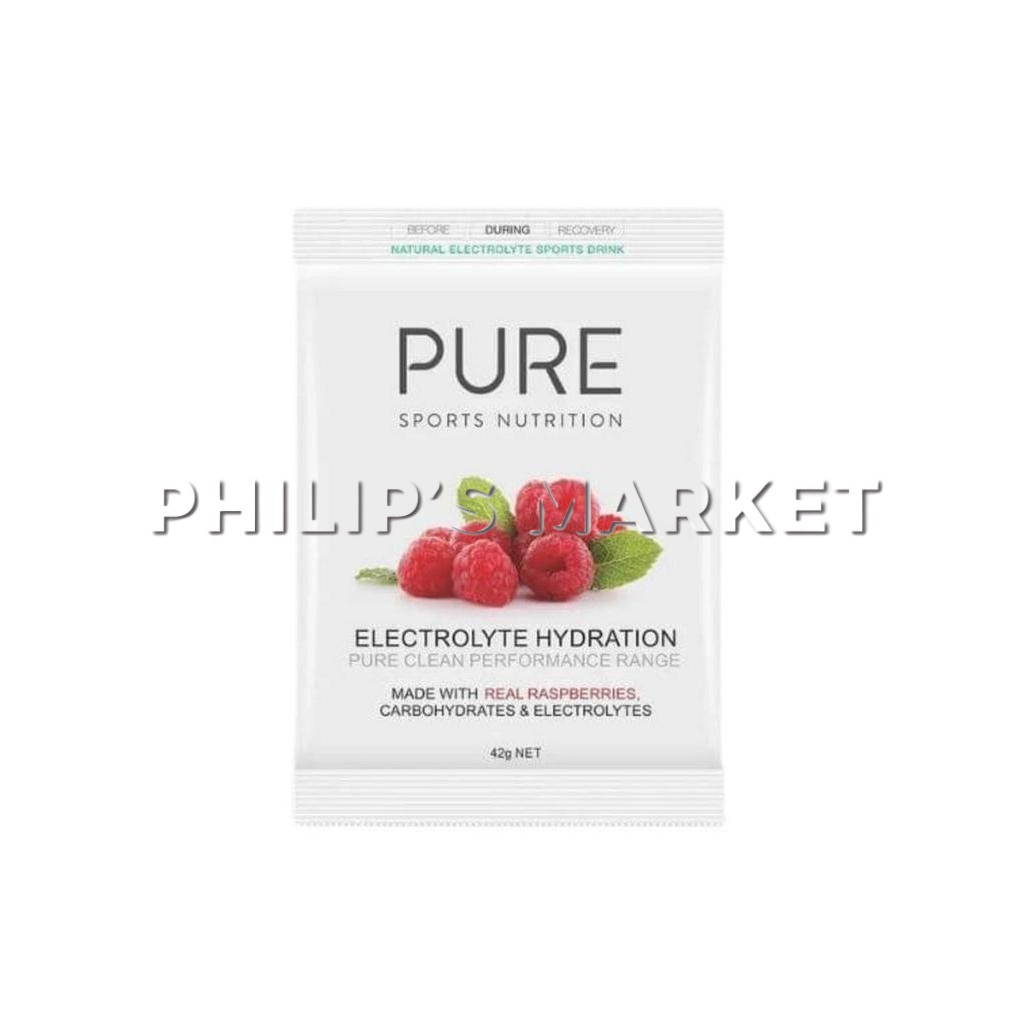PURE Sports Nutrition PURE Electrolyte Hydration Sachet Raspberry ...