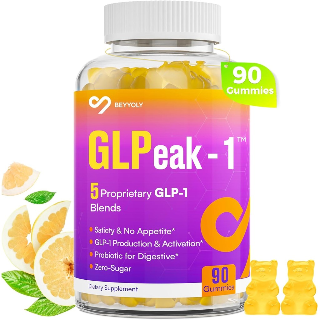 GLP-1 Supplement for Women & Men, Natural GLP-1 Support, 5X Targeted ...