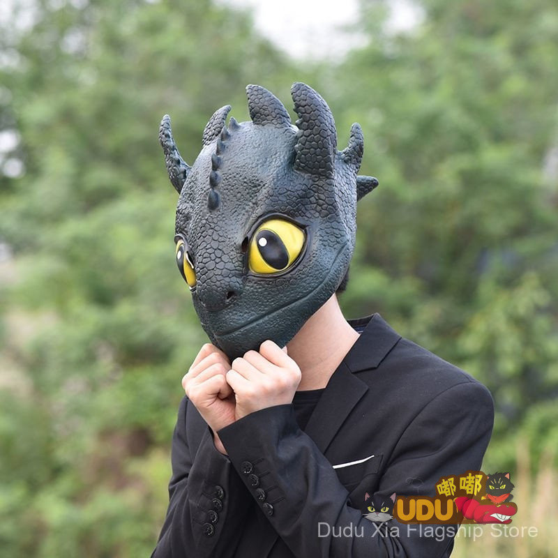 How to Train Your Dragon Manual Same Model Toothless Headgear Funny ...