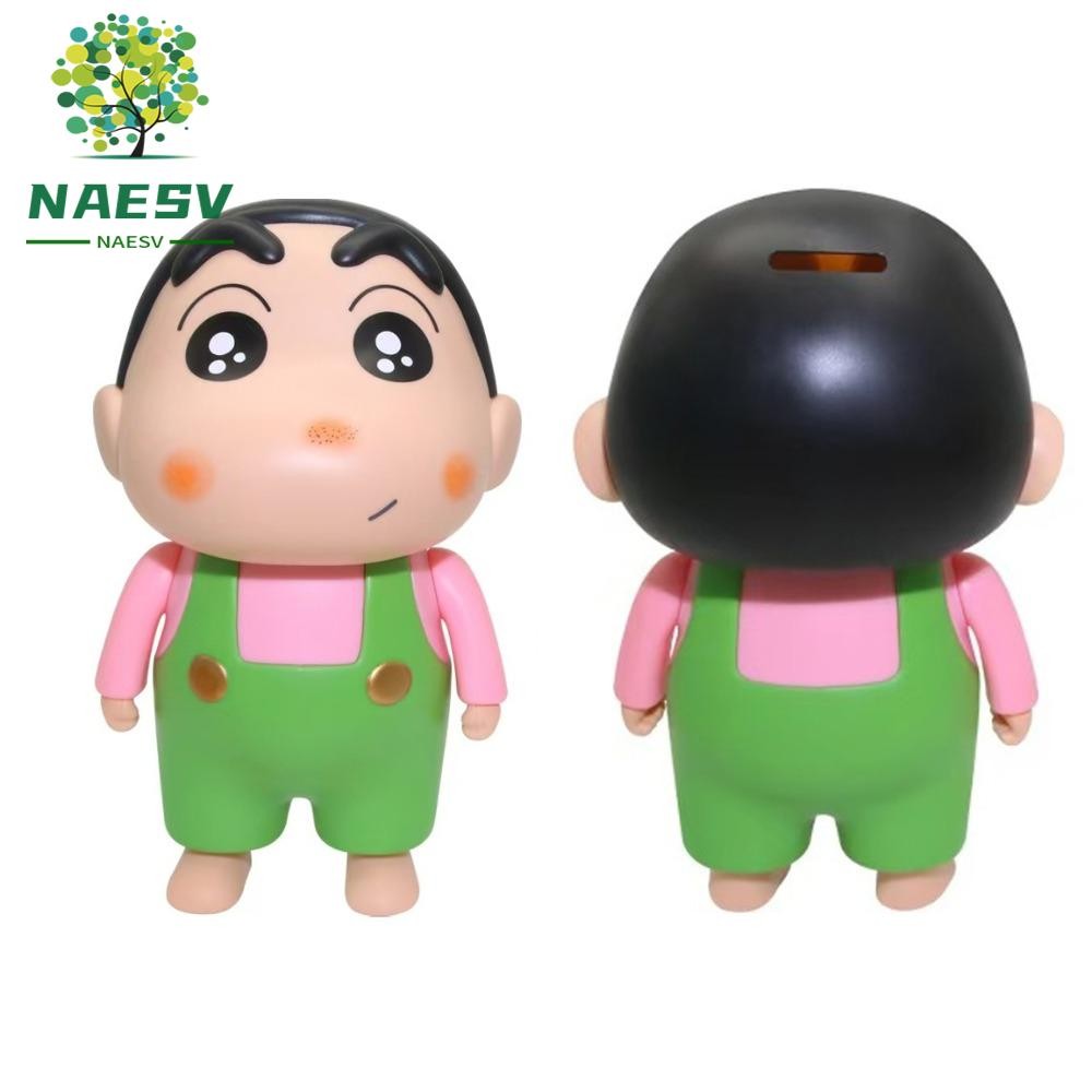 NAESV Crayon Shin-chan Piggy Bank, Freckles Savings Tank Crayon Shin ...