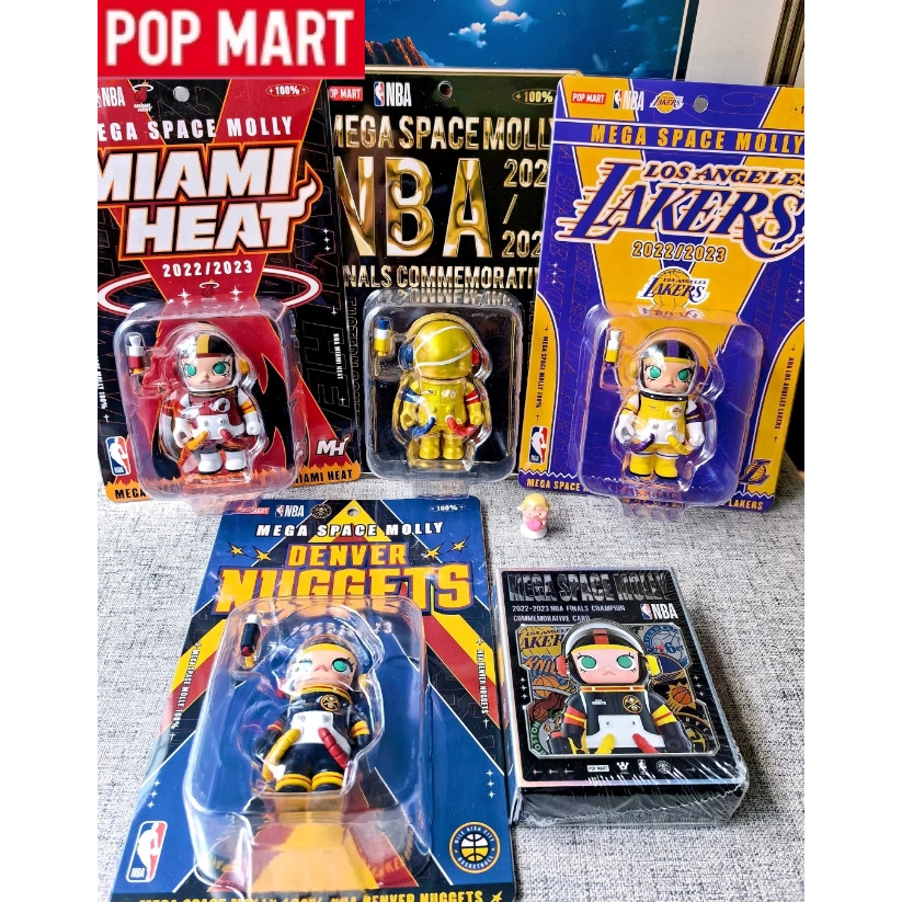 Pop Mart MEGA SPACE MOLLY 100% COLLECTION Sports Blind Box 2022-2023 ...