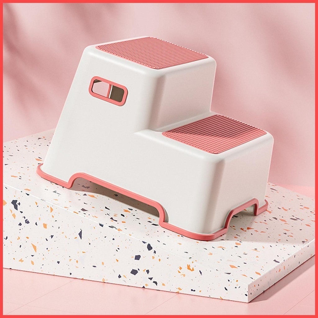 Kids Potty Step Stools 2-step Bathroom Boys Step Stool Bathroom Toilet ...