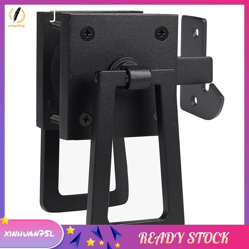[xinhuan75l] Heavy Duty Gate Latch, Double Side Gate Latches, Matte ...