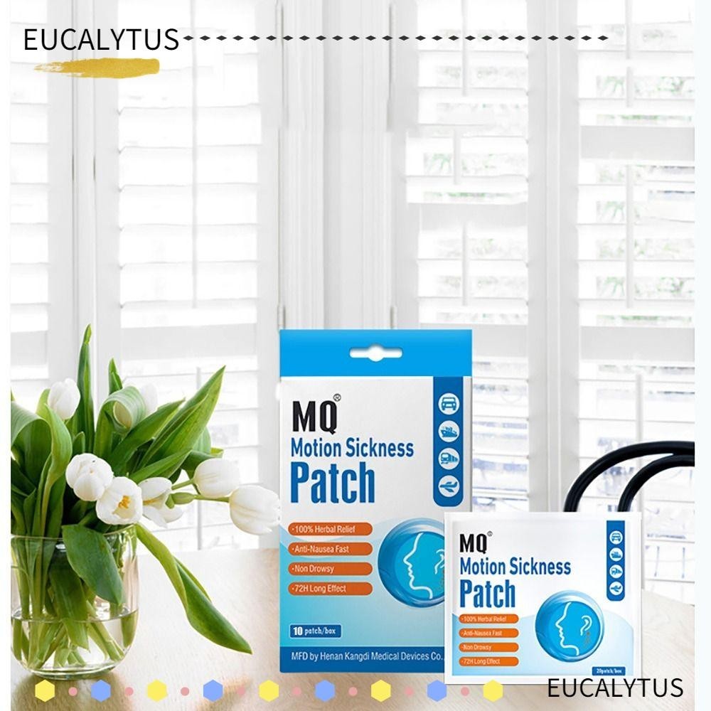 EUTUS Motion Sickness Stickers Behind Ear Health Care Prevent Vomitng ...