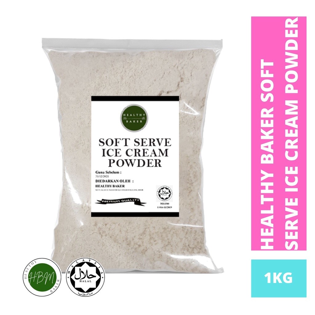 Soft Serve Vanilla Ice Cream Powder 1kg & 500g | Shopee Singapore