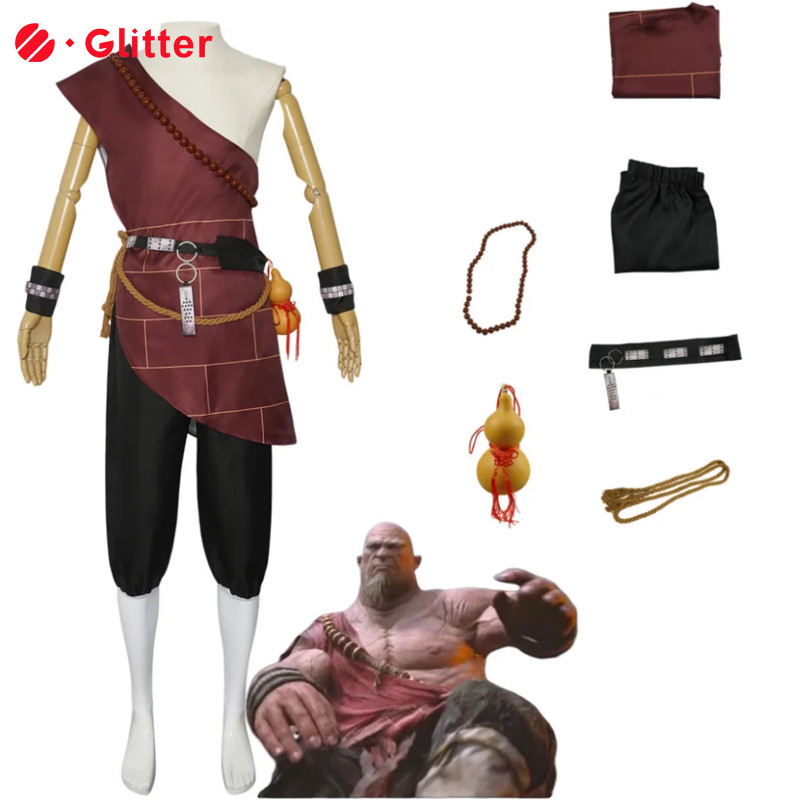 2024 Black Myth Wukong For Man Cosplay Suit Black Wind King Game ...