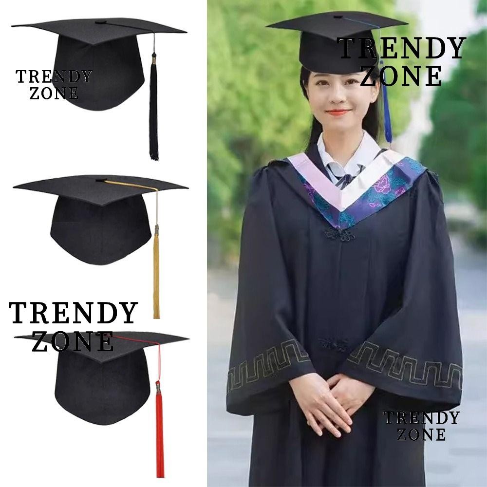 TRENDYZONE Graduation Hat, 2024 Graduation Degree Ceremony Mortarboard ...