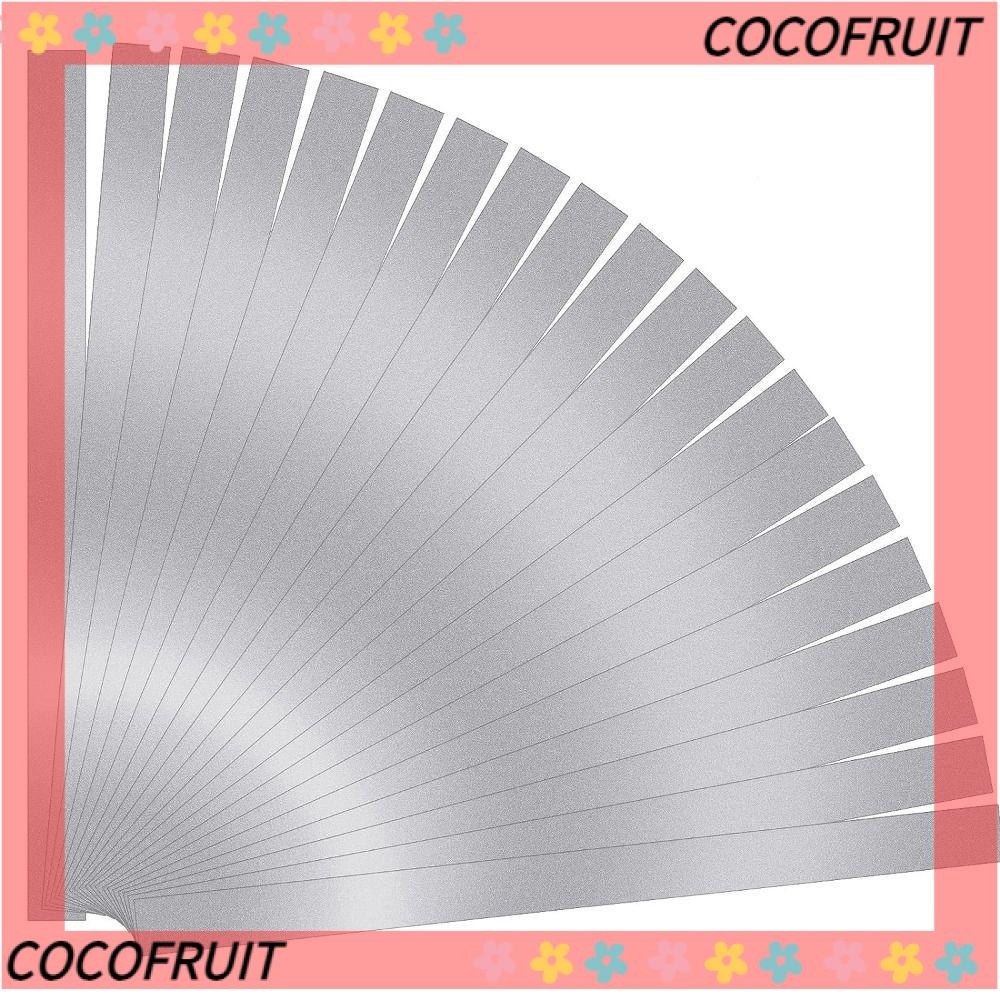 COCOFRUIT 20Pcs Reflective Tape, Non-Contact Reflective Stickers ...