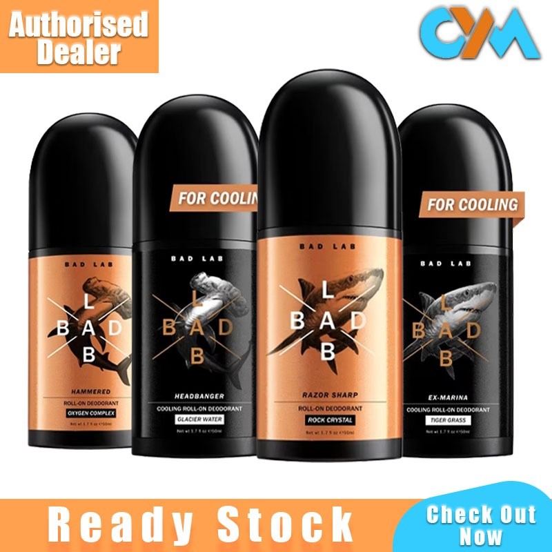 BadLab Oxygen Serum Deodorant Roll On 50ml Marina Tiger Grass ...