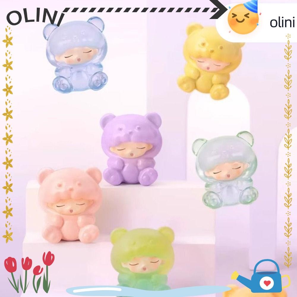 OLINI Box, YUMO Gummy Bear Soap Bubbles Anime Figure Model, Fashion ...