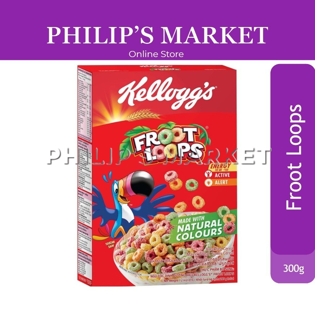 Kellogg's Froot Loops Breakfast Cereal 285g | Shopee Singapore
