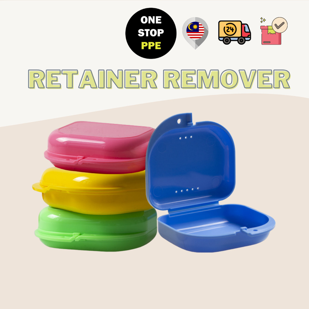 Dental Retainer Case Box Orthodontic Retainer Container - 1 Box ...
