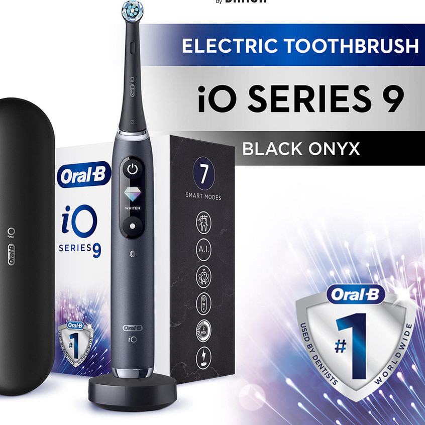NEW Oral-B iO Series 9 Electric Toothbrush with Micro Vibration ...