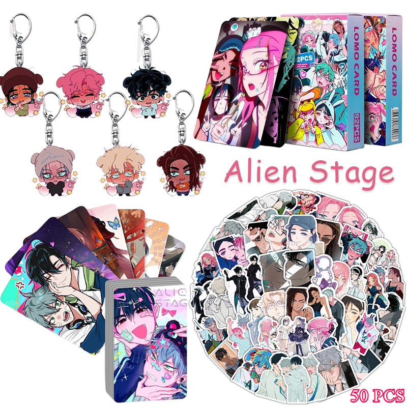 Alien Stage 92pcs Photo Card Sticker Collection Till Hyuna Luka Acrylic ...