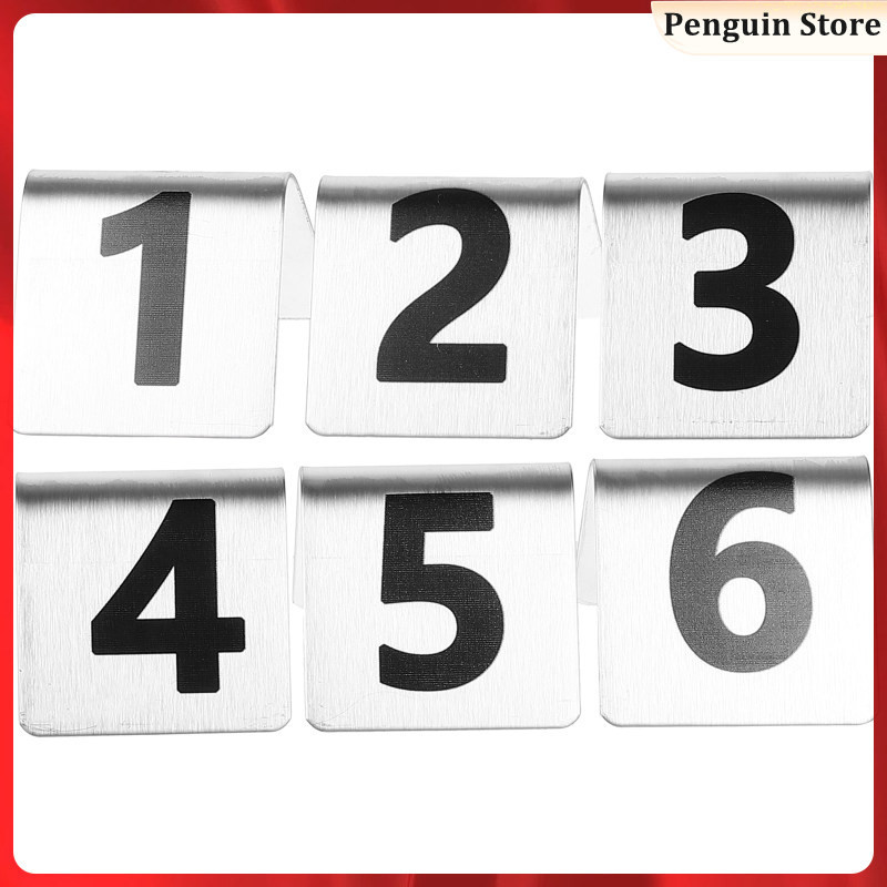 Table Number Numbers for Wedding Reception Tent Sign Stand Restaurant ...
