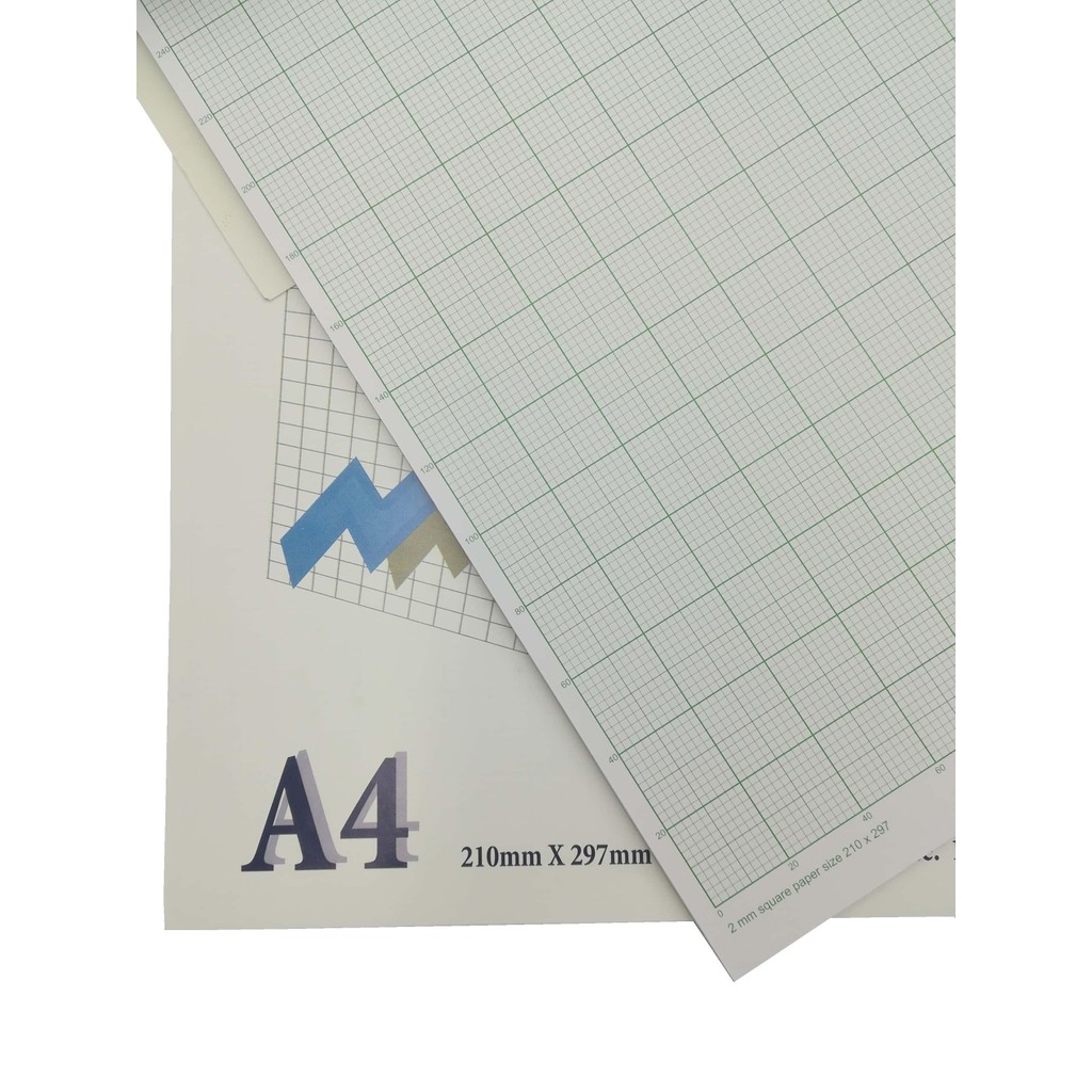 A4 | A3 Graph Pad 100gsm 30shts | Quality school graph paper | Graph ...