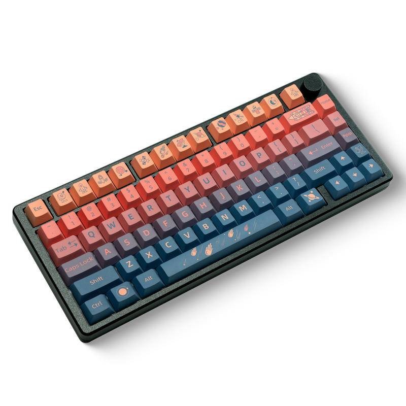 Keycaps Set Cherry Profile PBT Gradient Keycap For Cross Axis ...