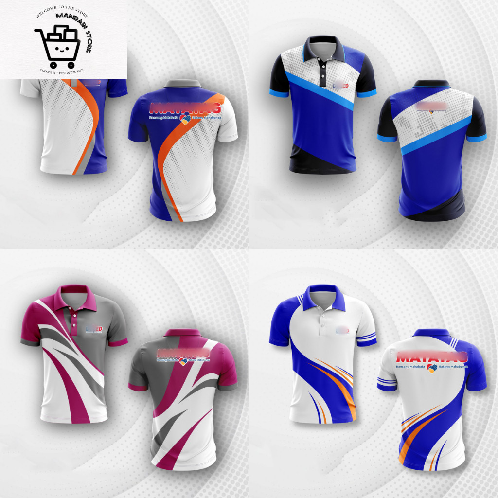 NEW-Deped Matatag Polo Shirt Uniform Full Sublimation Polo-Shirt For ...