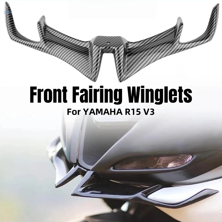 Front Fairing Winglets Aerodynamic ProtectionsGuard Cover Motorcycle ...